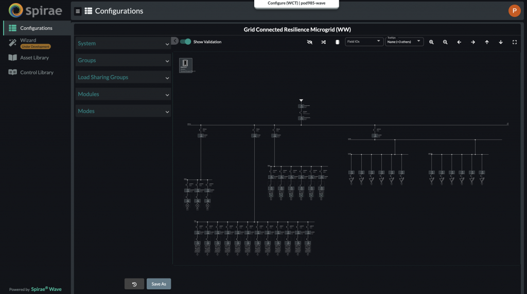 Spirae Wave – A cloud platform to configure, simulate, and validate ...