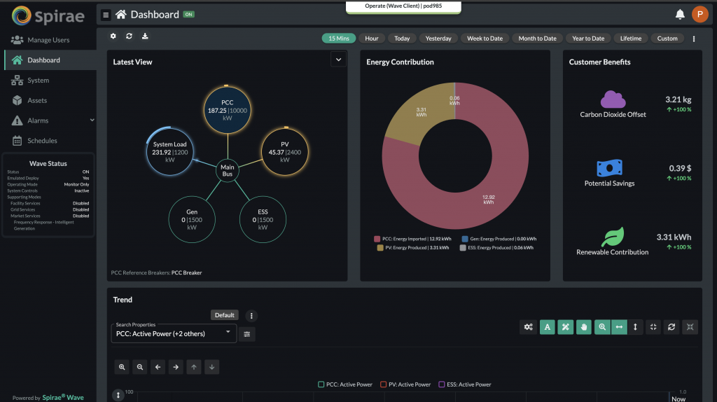 Spirae Wave – A cloud platform to configure, simulate, and validate ...