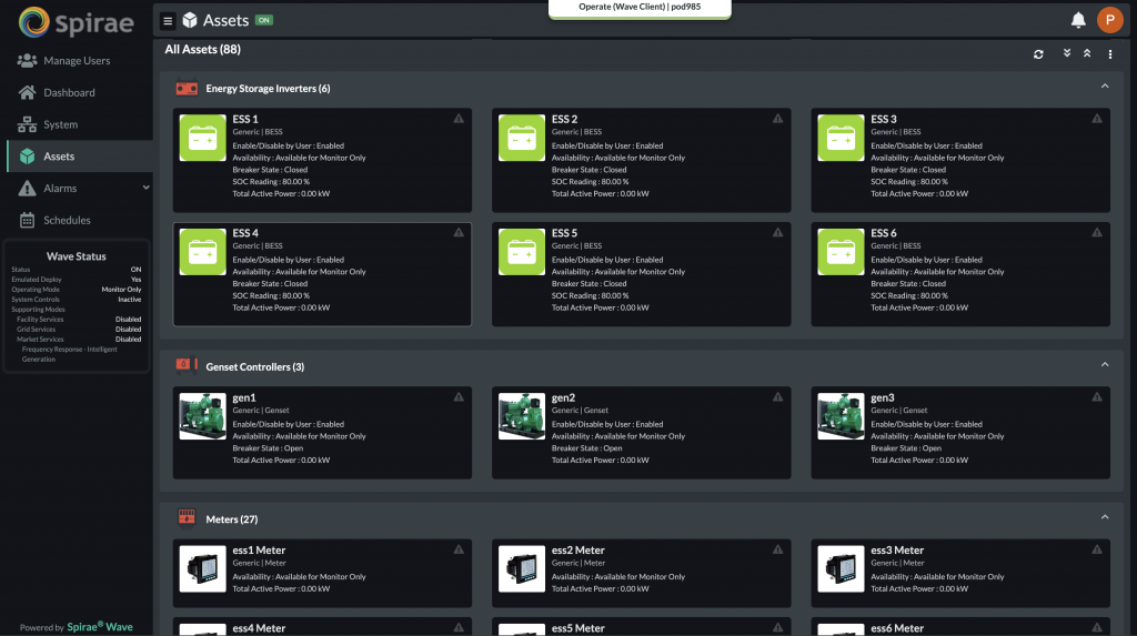 Spirae Wave – A cloud platform to configure, simulate, and validate ...